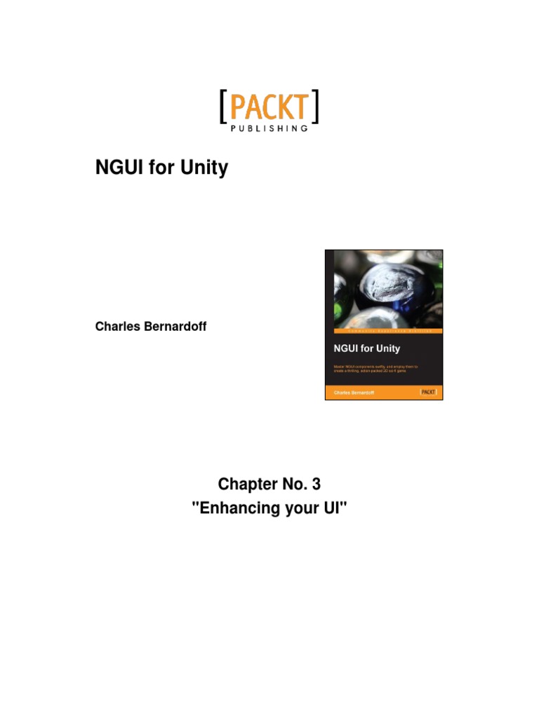 NGUI For Unity: Chapter No. 3 "Enhancing Your UI" | PDF | Method (Computer Programming ...