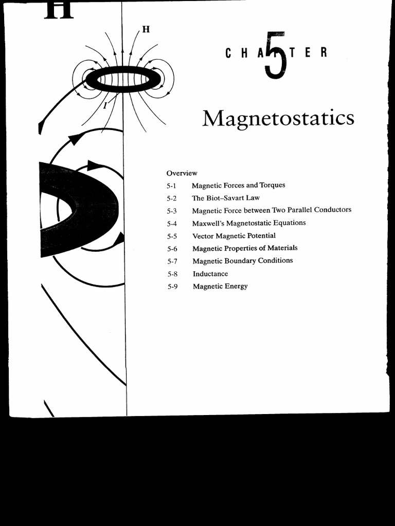 Magnetostatics: Forces, Laws, and Equations | PDF | Magnetic Field | Flux
