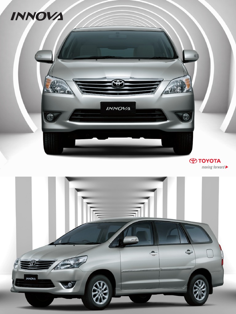 Toyota Innova Brochure (Brunei) | PDF | Steering | Cars Of Japan