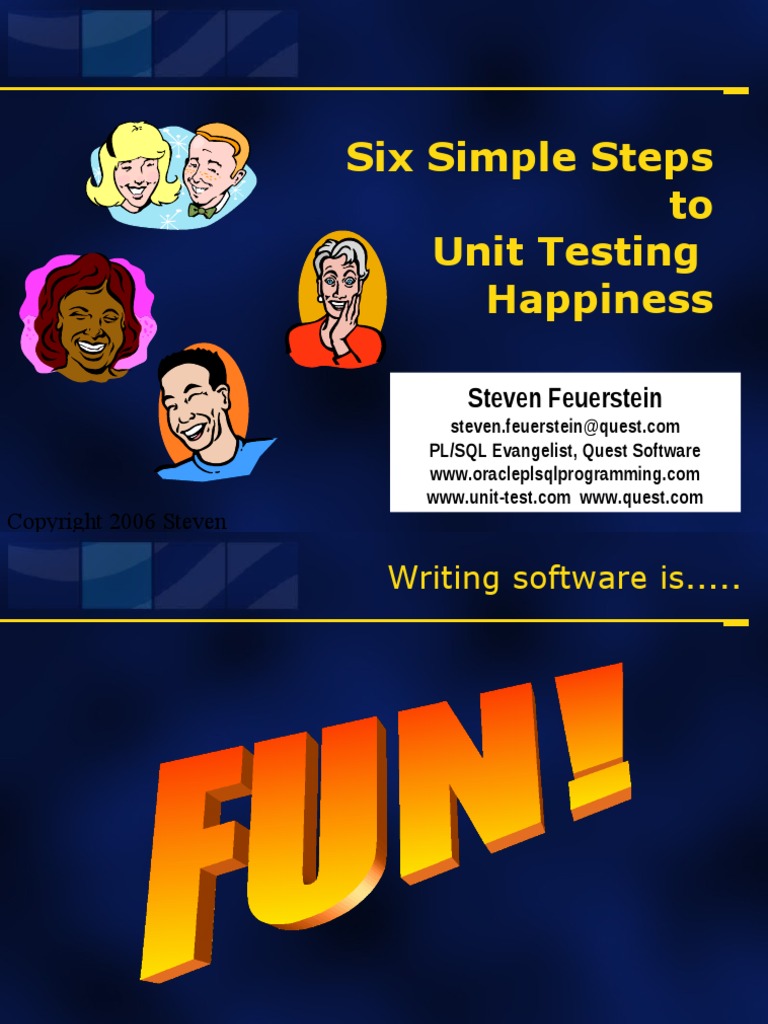 Six Simple Steps To Unit Testing Happiness | PDF | Software Bug | Unit ...