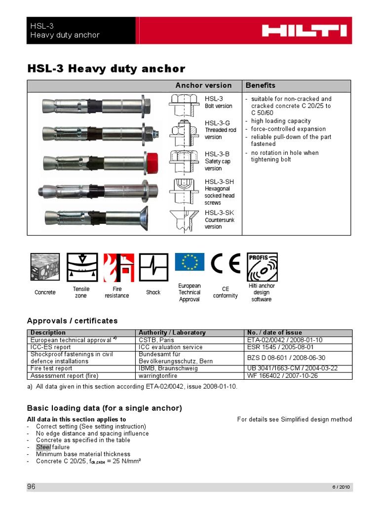 Hilti_HSL_1 | Screw | Mechanical Engineering