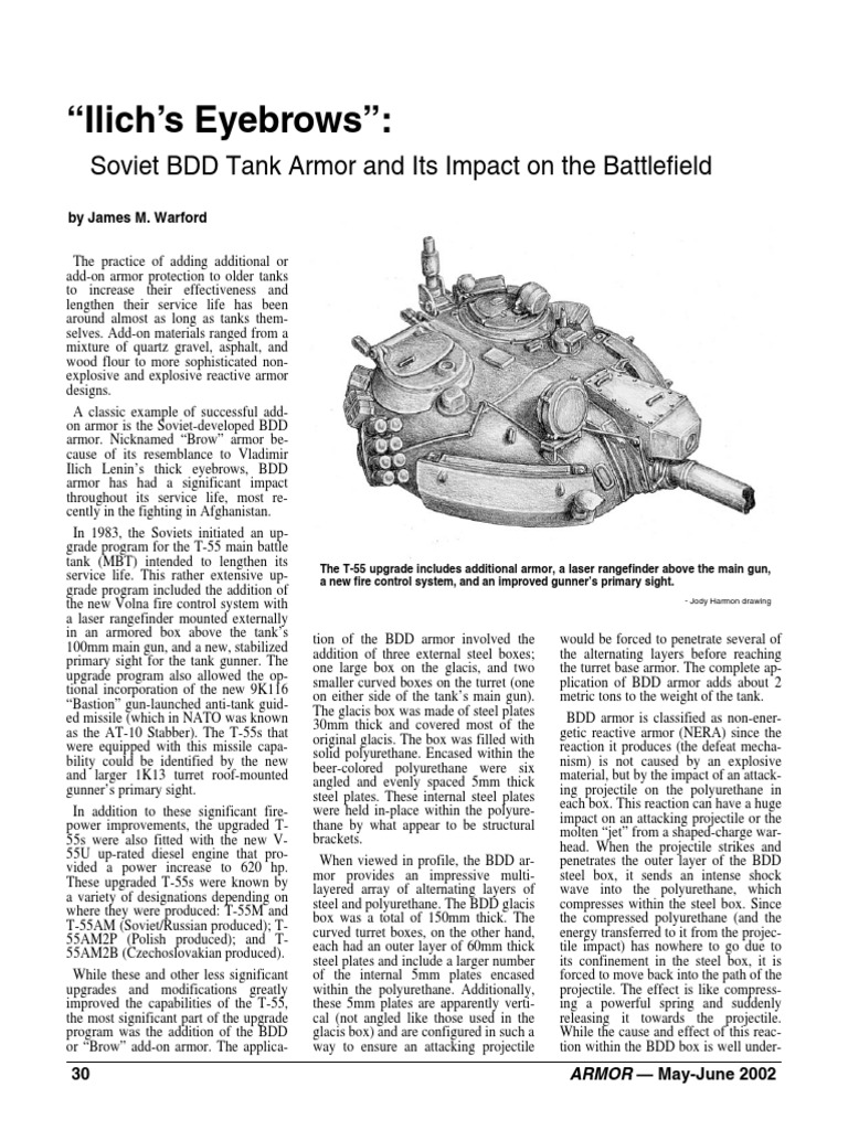 BDD Armor | PDF | Tanks | Rocket Propelled Grenade