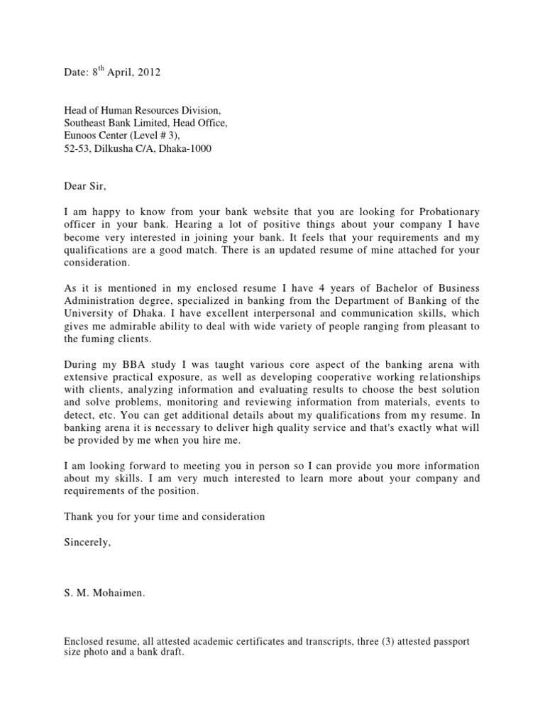 Enclosed Resume, All Attested Academic Certificates and Transcripts ...