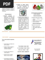Triptico Basura | PDF | Residuos | Vertedero