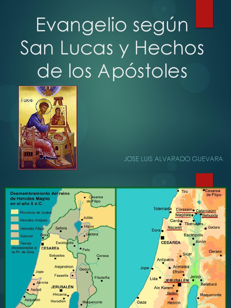 Evangelio Según San Lucas y Hechos | PDF | Evangelio De Lucas | Evangelios