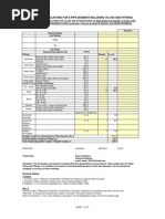 PSV Sizing Table | PDF | Valve | Gases