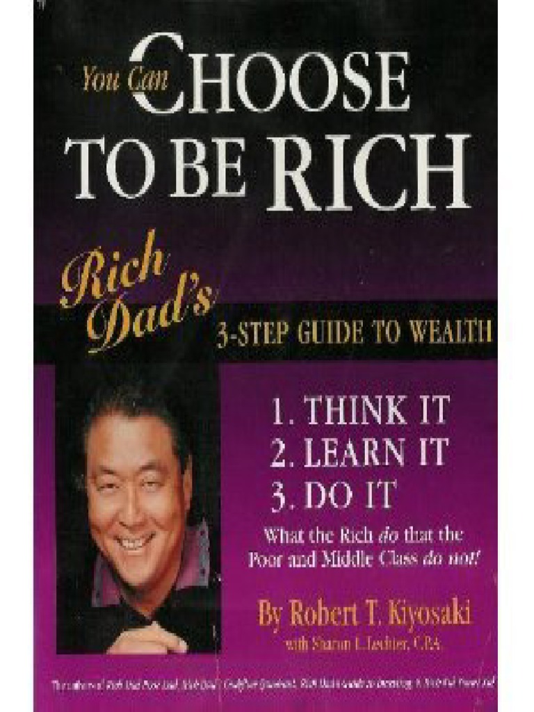 Robert Kiyosaki You Can Choose To Be Rich Scanned Pdf