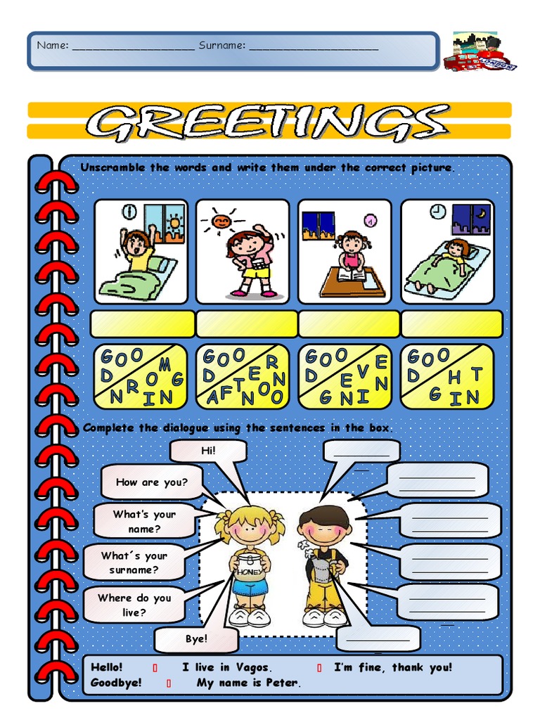 Unscramble Words and Dialogue Activity | PDF | Language Arts & Discipline