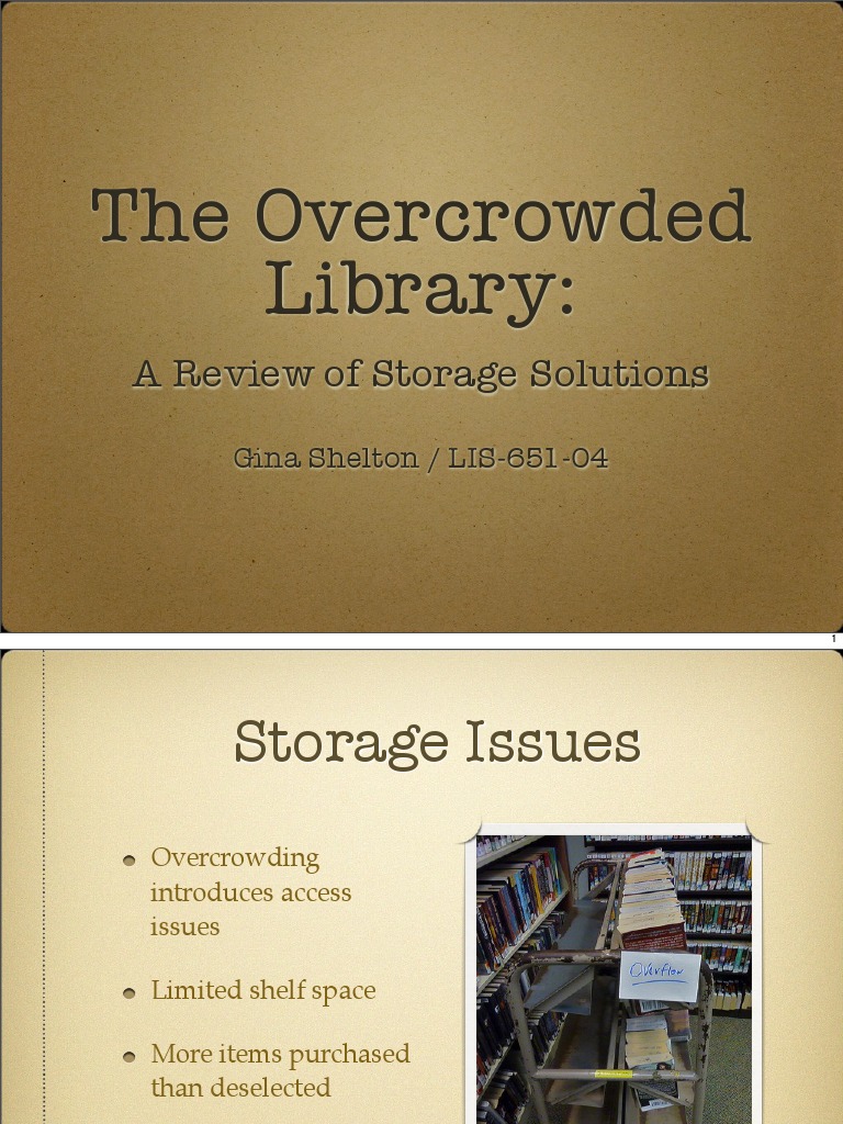 The Overcrowded Library | PDF | Libraries | Information Science