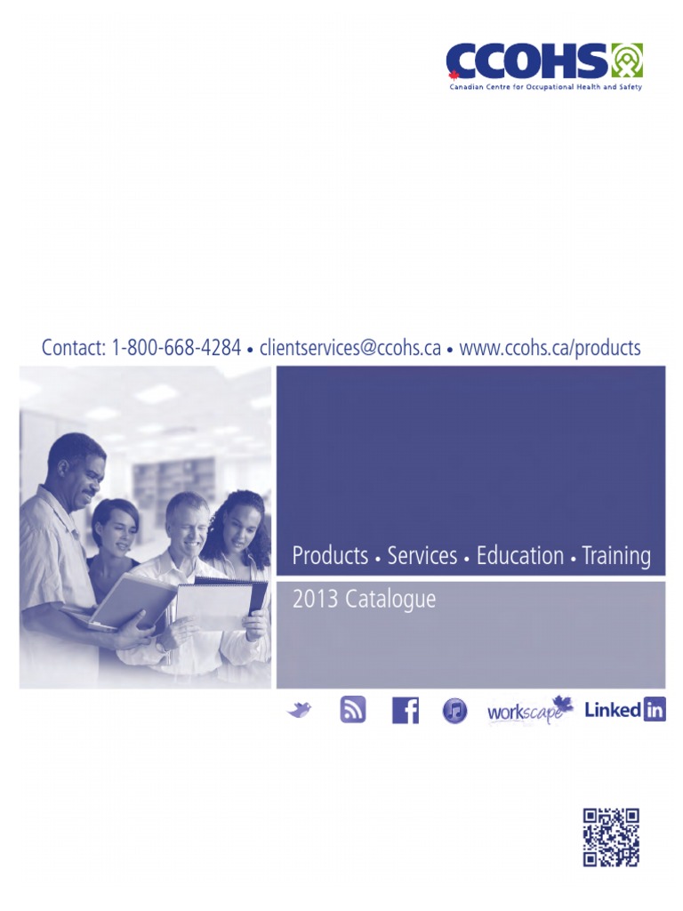 CCOHS Catalogue | PDF | Dangerous Goods | Occupational Safety And Health