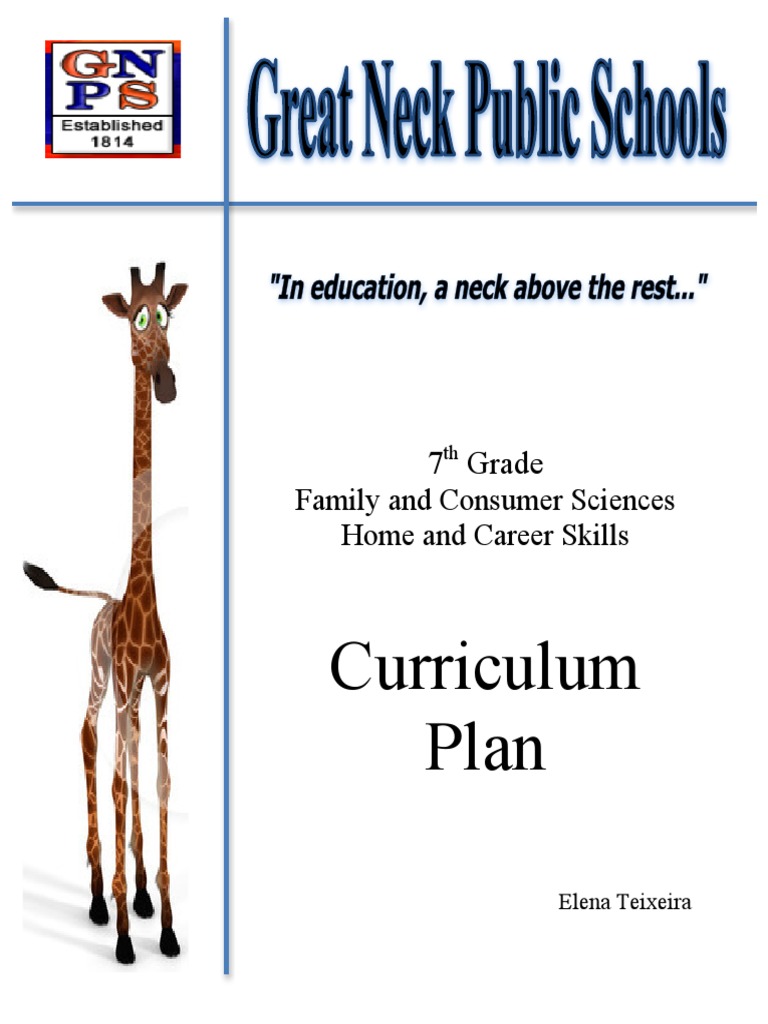 7th Grade FACS Curriculum Overview | PDF | Foods | Nutrition