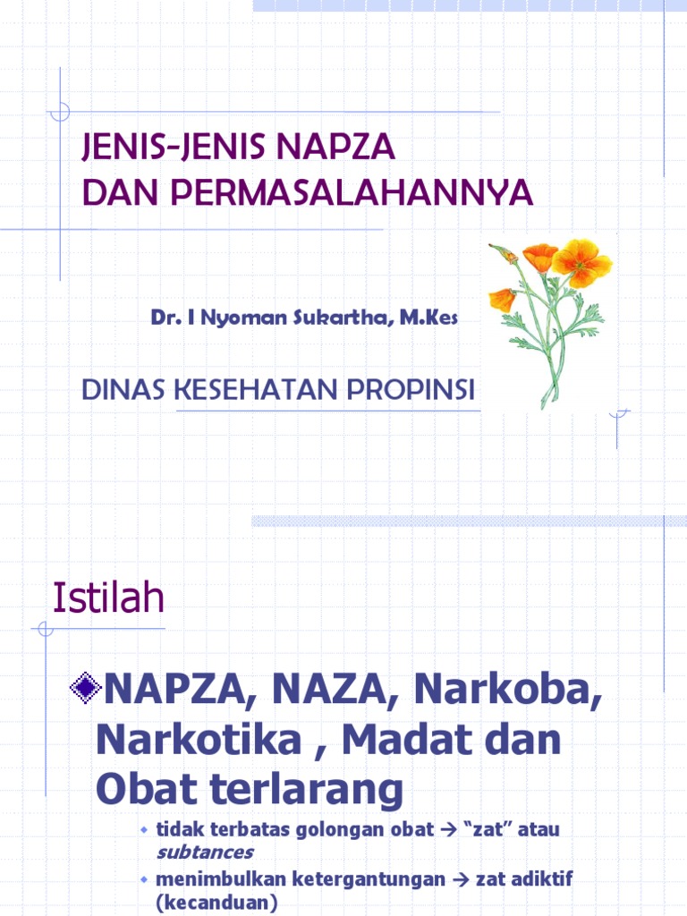 Jenis-Jenis Napza | PDF