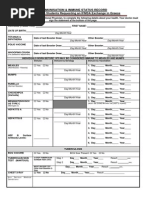 BTVI Medical Record Form | PDF | Medical Specialties | Clinical Medicine