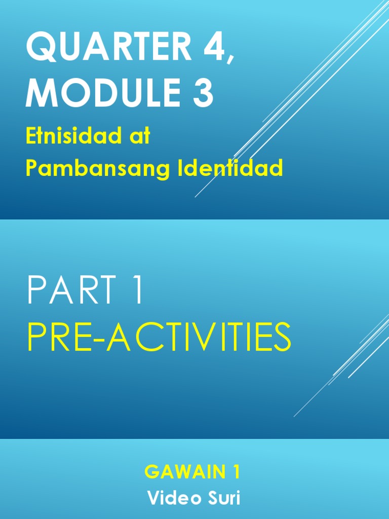Quarter 4 Module 3 | PDF