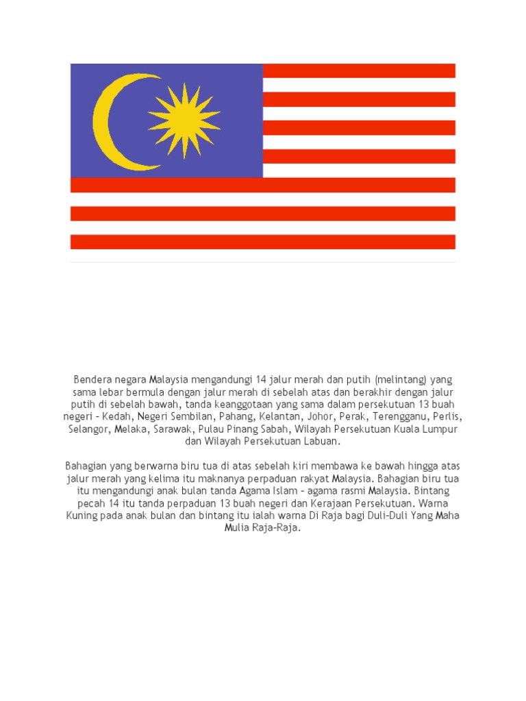 Bendera Negeri & Detail | PDF
