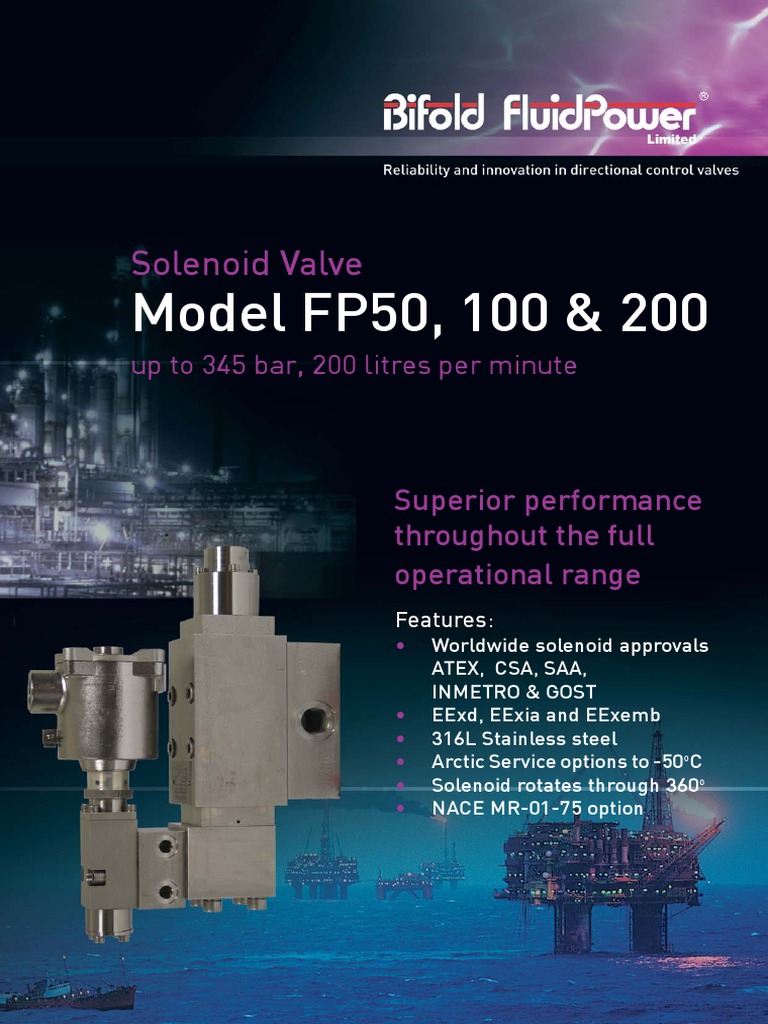 fp50 fp100 fp200 | PDF | Valve | Gas Technologies