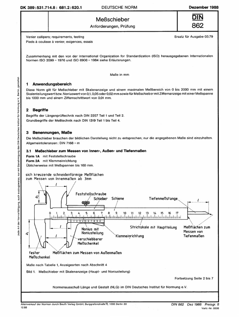 Din 862 | PDF