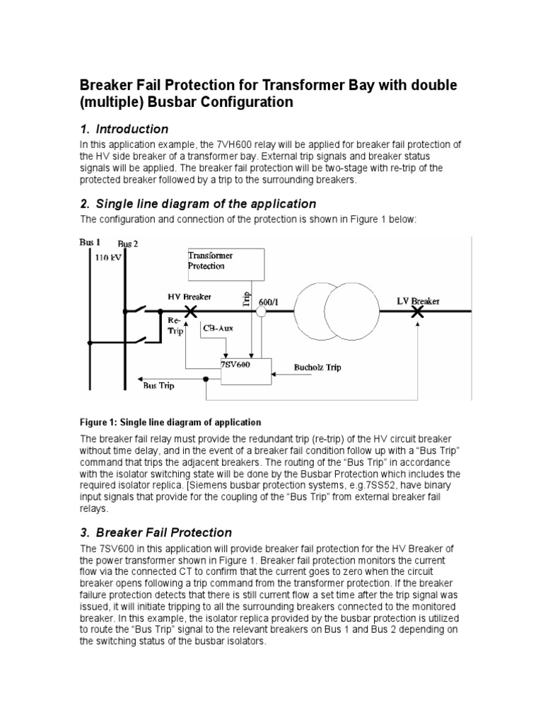 Breaker Failure Relay 7SV60 | Download Free PDF | Relay | Parameter (Computer Programming)