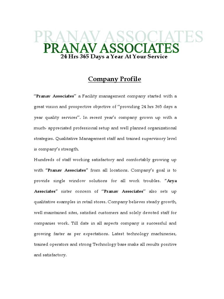 Housekeeping Profile Sample | Download Free PDF | Housekeeping ...