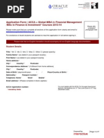 Request For Acca Transcript | PDF