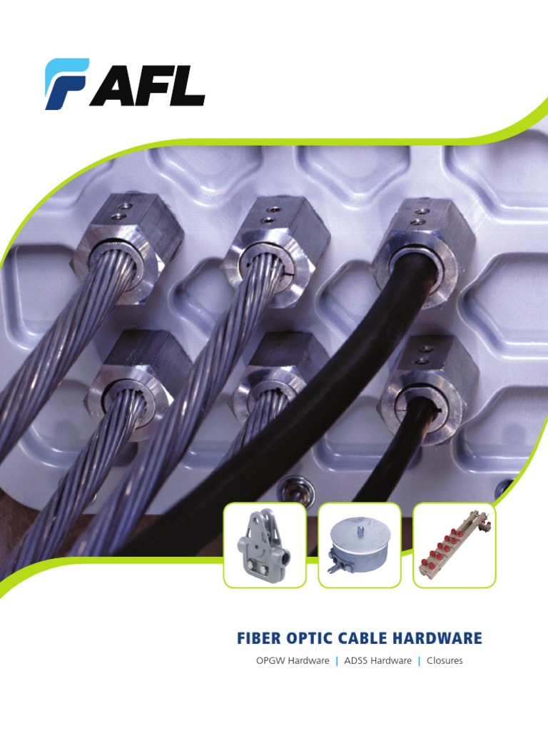 AFL Fiber Cable Accessories | Download Free PDF | Cable | Screw