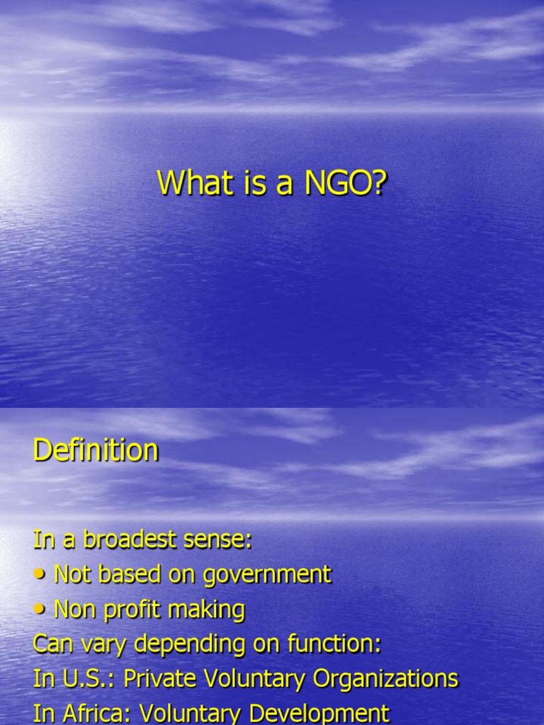 NGOs Types and Role in Promoting Consumer Awareness. | PDF | Non ...