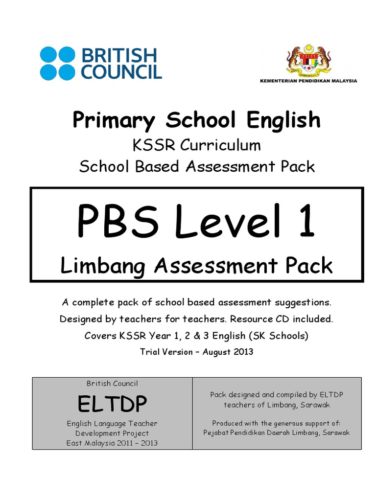 LAP For KSSR LVL 1 English | PDF | Question | Test (Assessment)