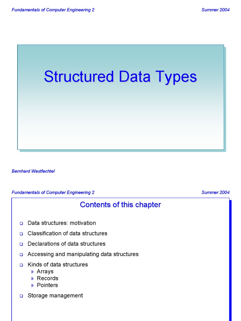 Data Structures | PDF | Pointer (Computer Programming) | Array Data Structure