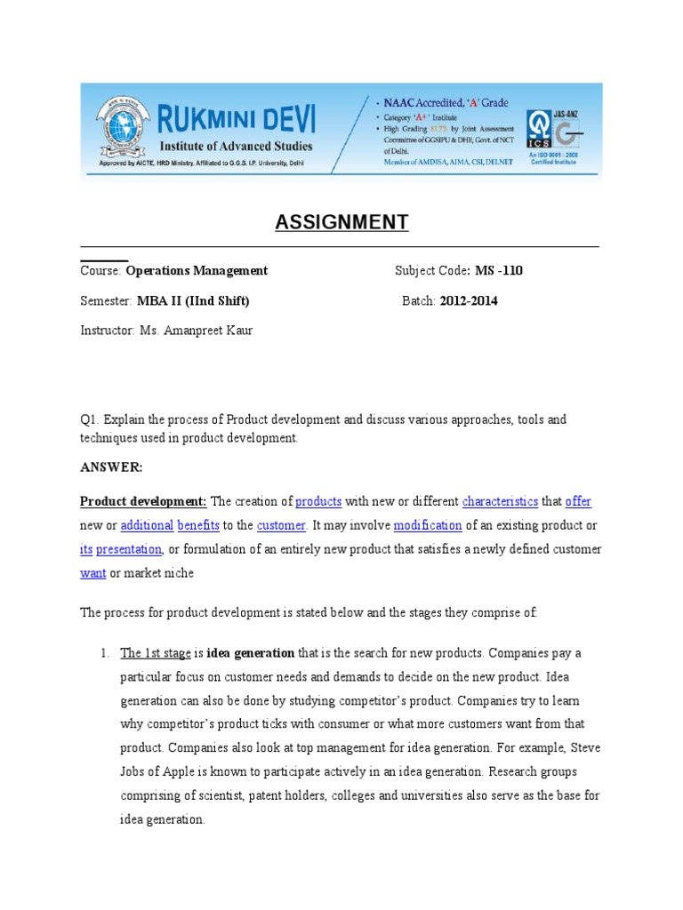 Assignment 2 Unit 2-1 Om | PDF | Science And Technology | Business