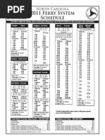 Drummond Island Ferry Schedule & Rates | PDF | Trailer (Vehicle) | Truck