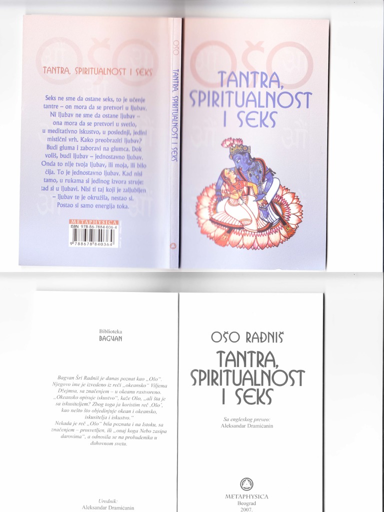 Tantra Spiritualnost I Sex Osho Pdf
