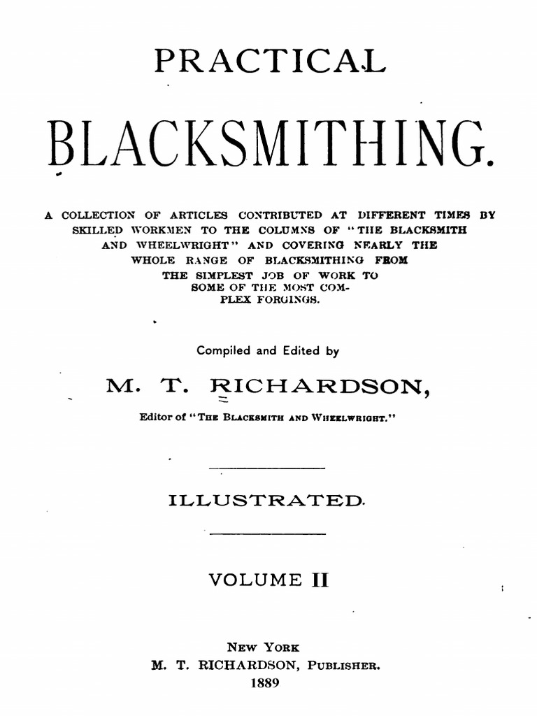 Practical Blacksmithing Volume 2 | PDF