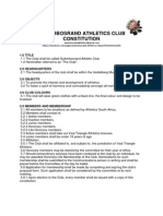 Football Club Constitution Template | PDF | Social Equality | Committee
