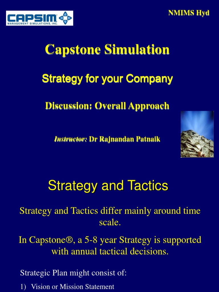Capstone Simulation: Strategy For Your Company | PDF | Strategic ...