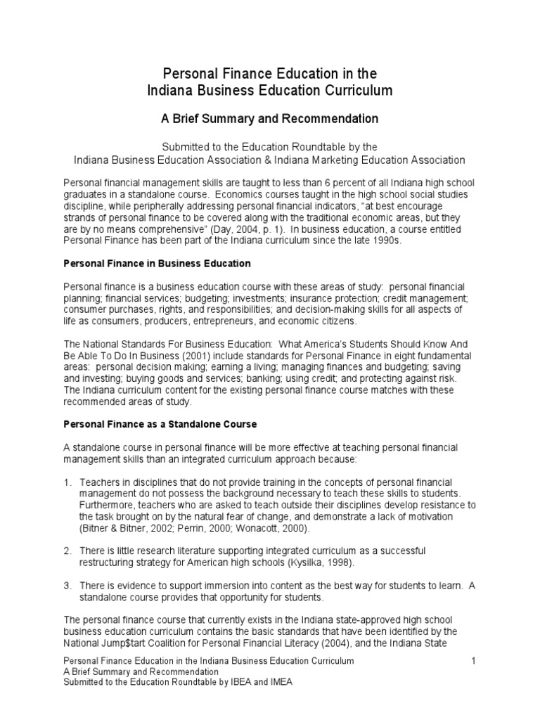 PFL Paper Revised3 Roundtable Response Final | PDF | Personal Finance ...