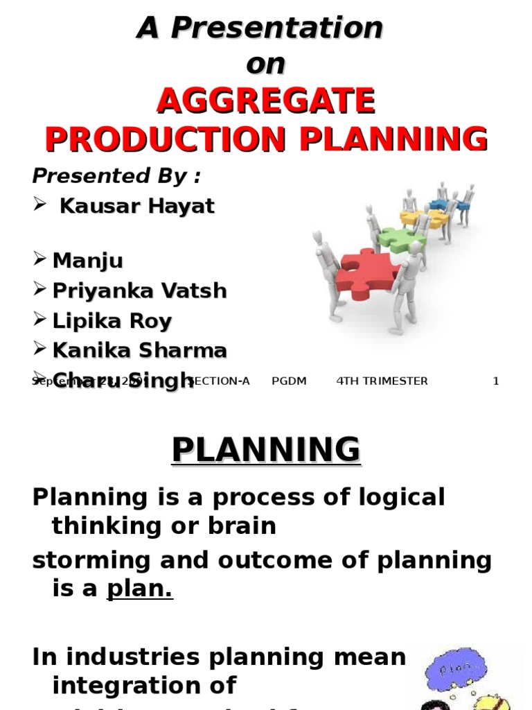 Aggregate Production Planning | PDF | Human Resources | Inventory