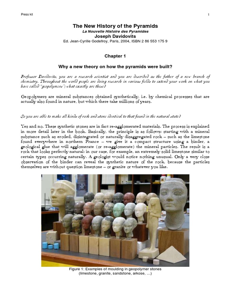 Geopolymer - Formula Pyramid Chapt1 | PDF | Sodium Carbonate | Egyptian ...