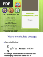 Maximum Daily Dose Calculation | PDF | Dose (Biochemistry) | Chemistry