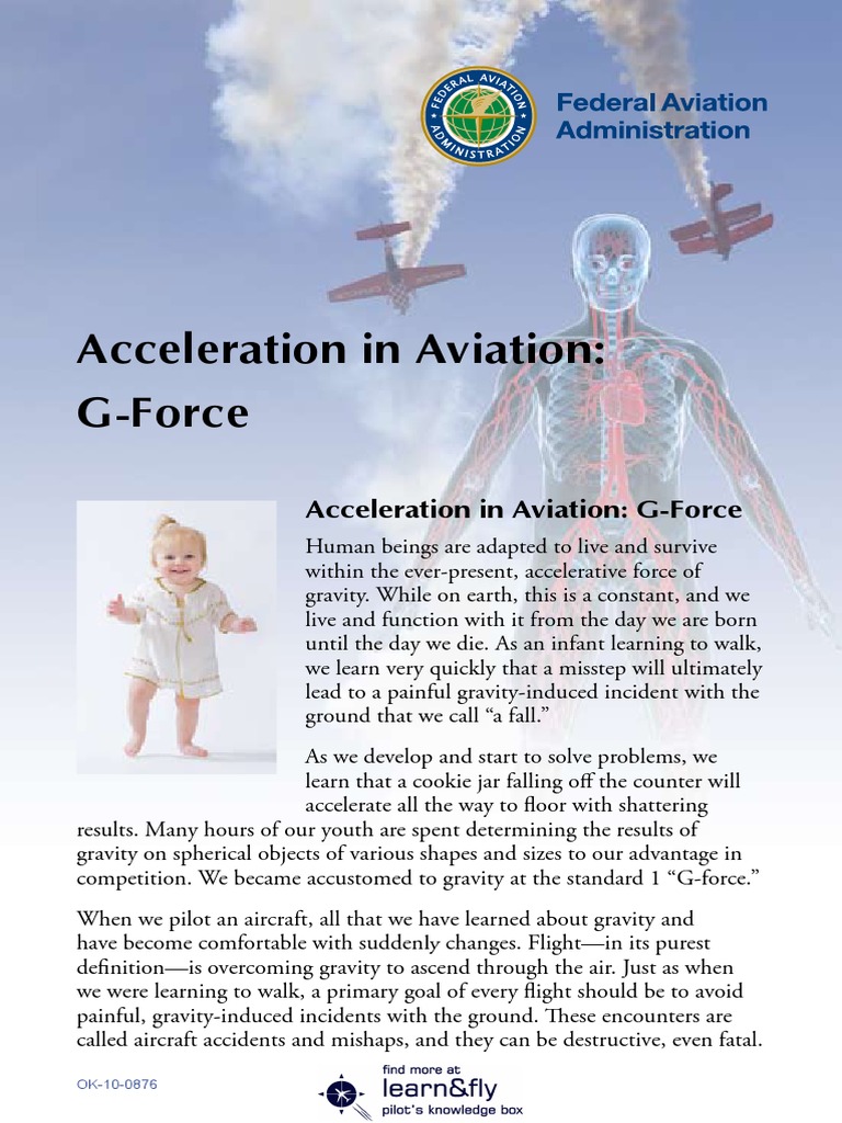 Acceleration in Aviation - G-Force - Federal Aviation Administration ...