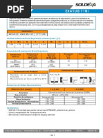 Ficha Tecnica Exatub 71 (Aws E71t-1c Asme E71t-1m) | PDF | Informática
