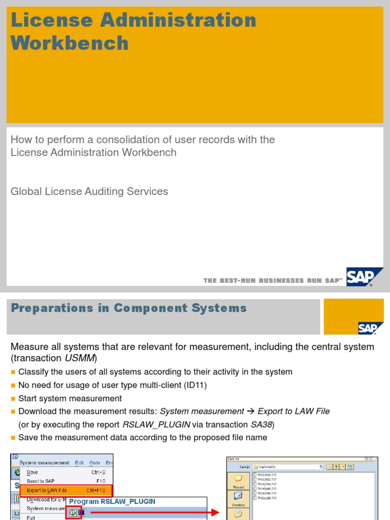 License Administration Workbench - LAW | PDF | Digital Technology ...
