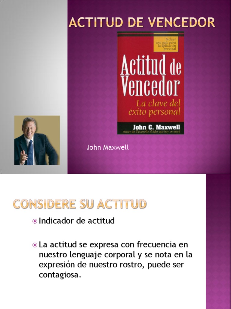 Actitud de Vencedor | PDF | Verdad | Conocimiento