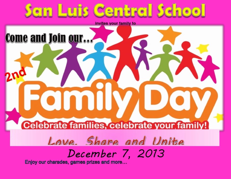 Family Day Tarp | PDF
