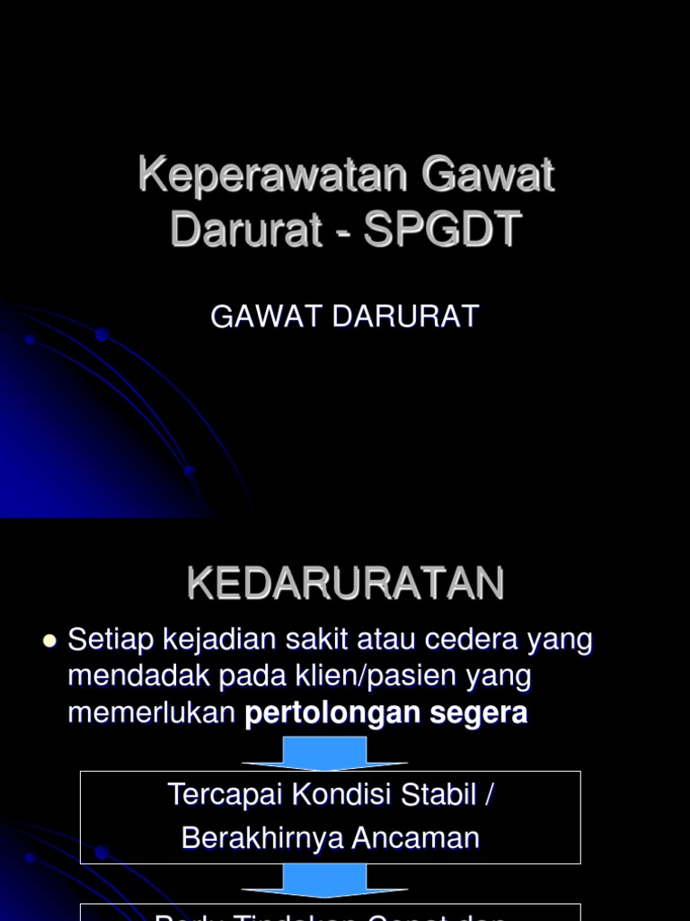 Konsep SPGDT | PDF | Pengembangan Diri