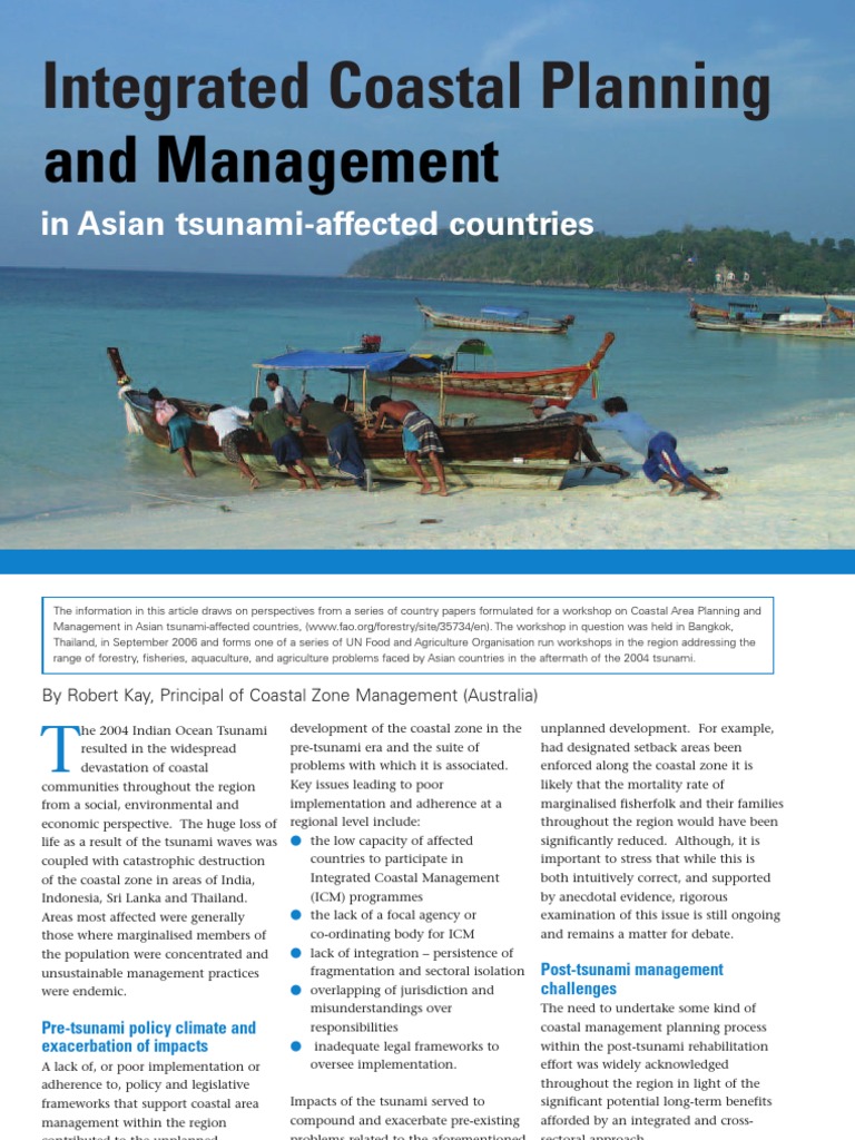 Integrated Coastal Planning and Management in Asian Tsunami-Affected ...