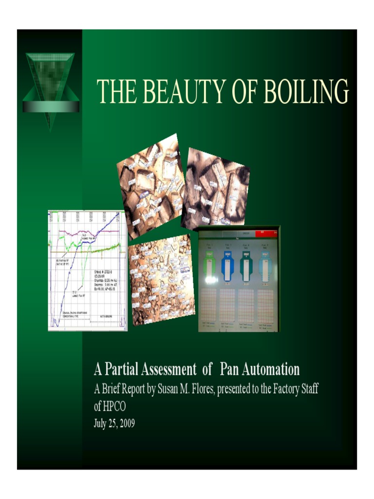 Advantages of Pan Automation in Sugar | PDF | Coefficient Of Variation ...