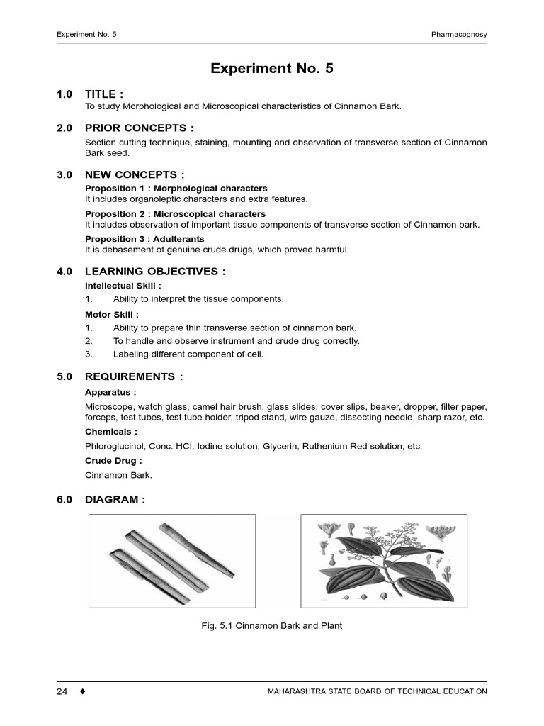Cinchona Bark Microscopy