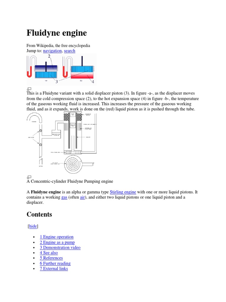 Fluidine Engine | PDF | Propulsion | Nature