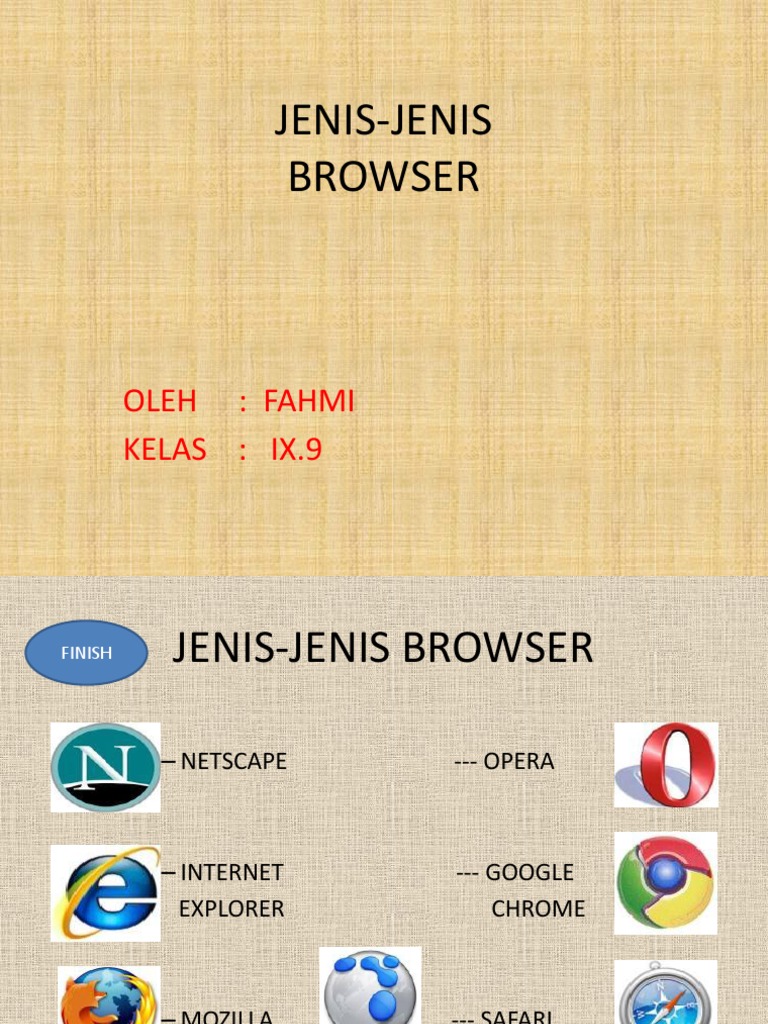 Jenis-Jenis Browser | PDF
