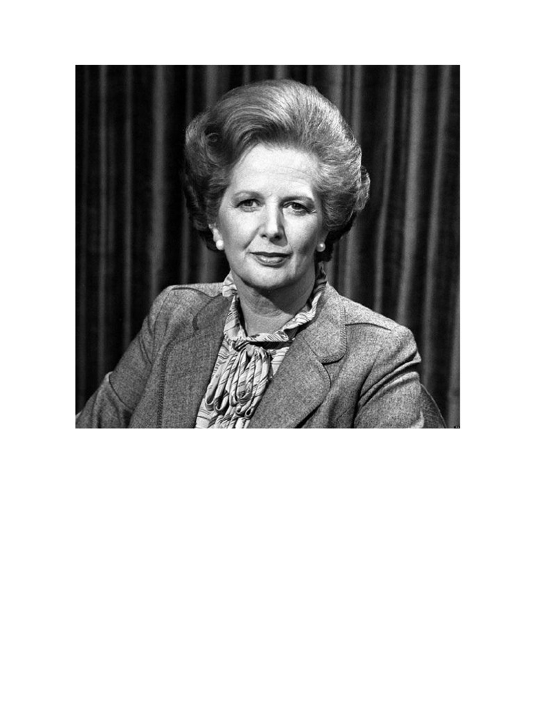 Margaret Thatcher Essay | PDF | Margaret Thatcher | Cold War